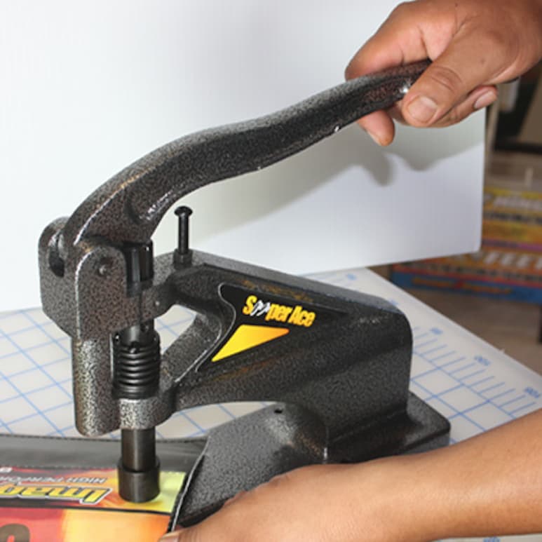 Sooper Ace Grommet Machine |For Inkjet Banner Finishing | Freedom Paper