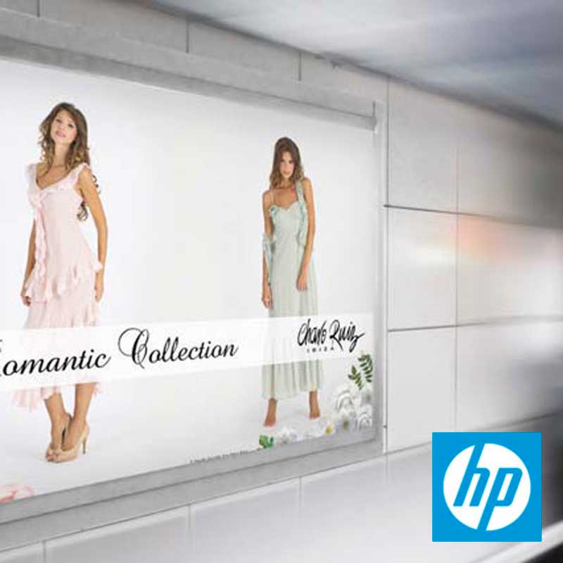 HP Premium Vivid Color Backlit Film Rolls 8.7 mil