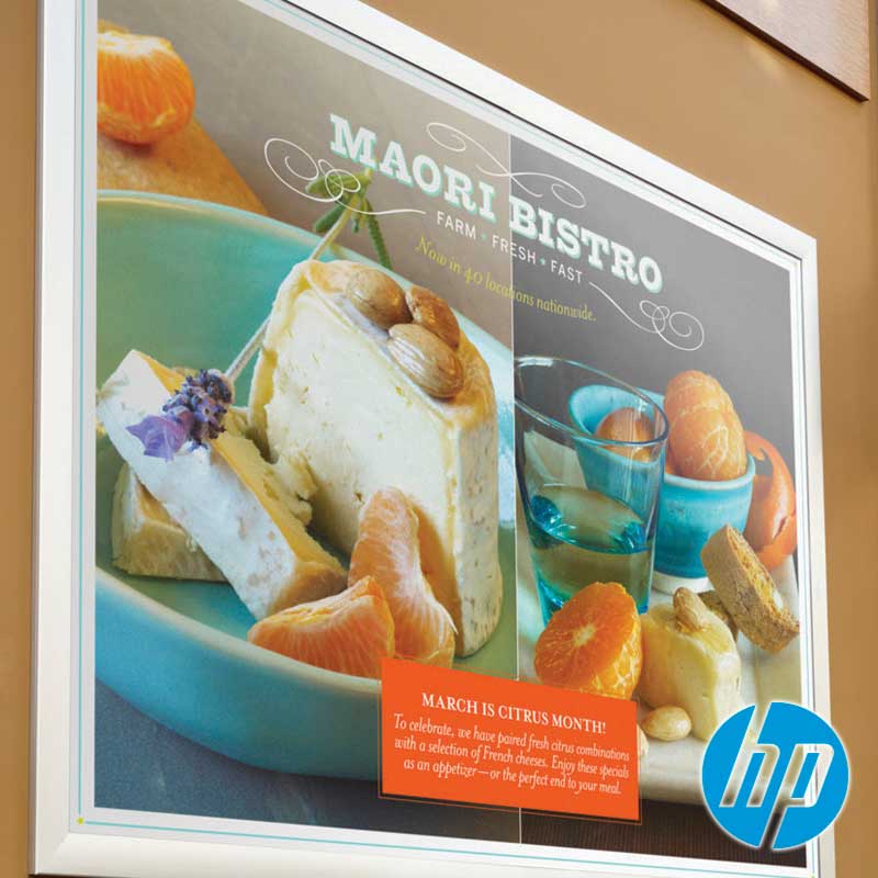 HP White Satin Poster Paper Rolls | Latex Large Format Paper