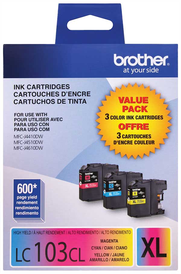 Brother CMY Ink Pack (LC1033PKS)