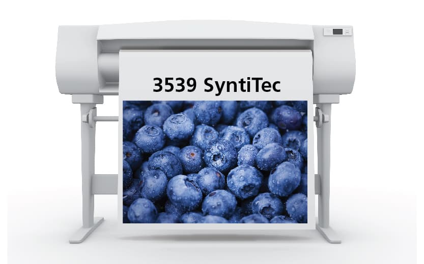 Matte Polypropylene Film | Sihl 3539 SyntiTec with EasyTack